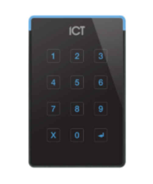 ICT Protege PRX-TSEC-EXT-125-KP TSEC 125KHz Keypad Reader, Black ...
